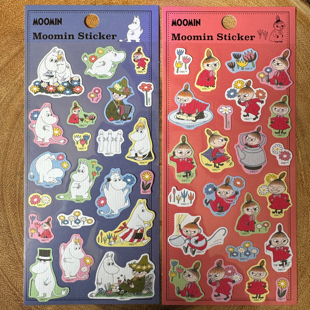 Moomin Sticker, Moomin Characters | 姆明貼紙 – a blank note