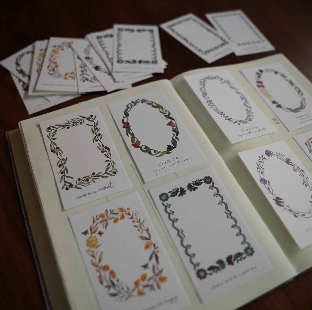 Pion Note Cards, Frame | Pion便籤卡 – a blank note