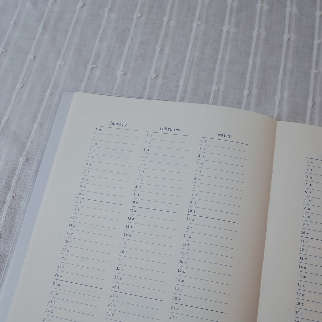 Thinking of You 2024 Planner, Frolic | 2024 寄思手帳 – a blank note